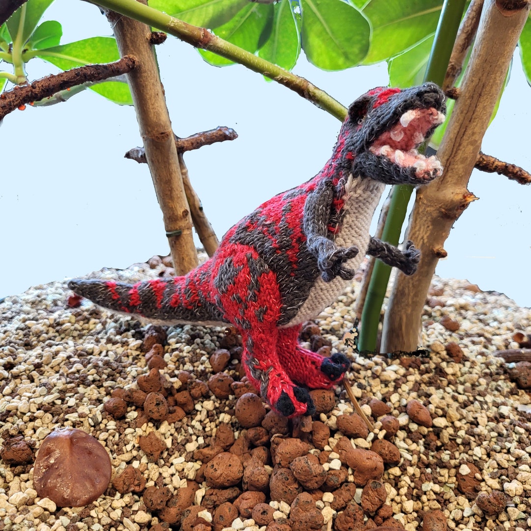 Allosaurus (knitting Pattern) - Etsy