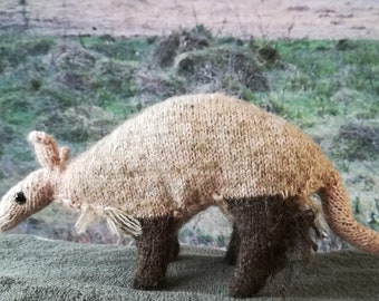 Giant Anteater and Tiny Anteater knitting Pattern - Etsy UK