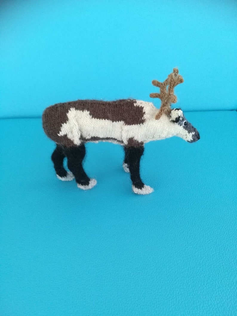 Reindeer (knitting Pattern) - Etsy