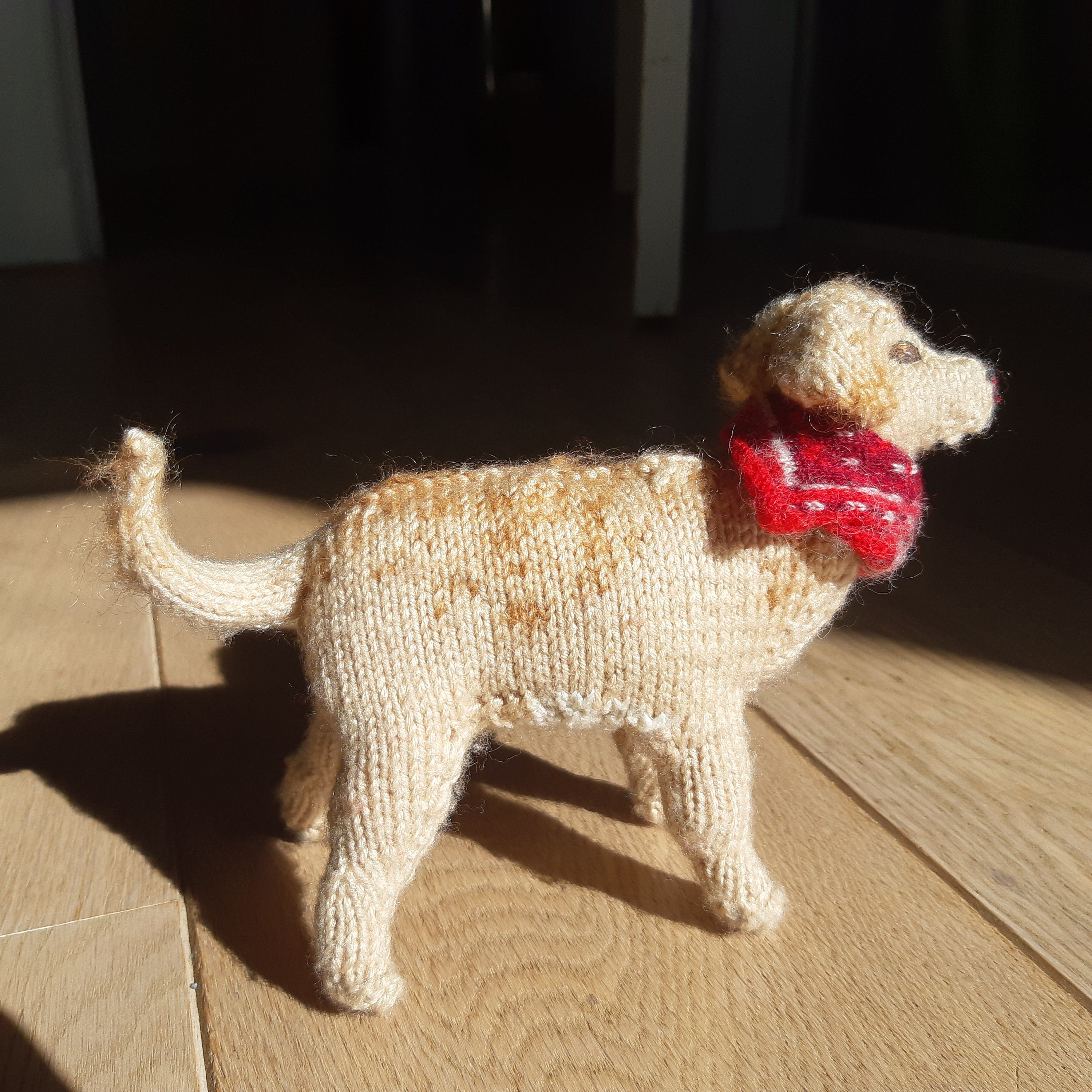 Labrador Retriever knitting Pattern - Etsy