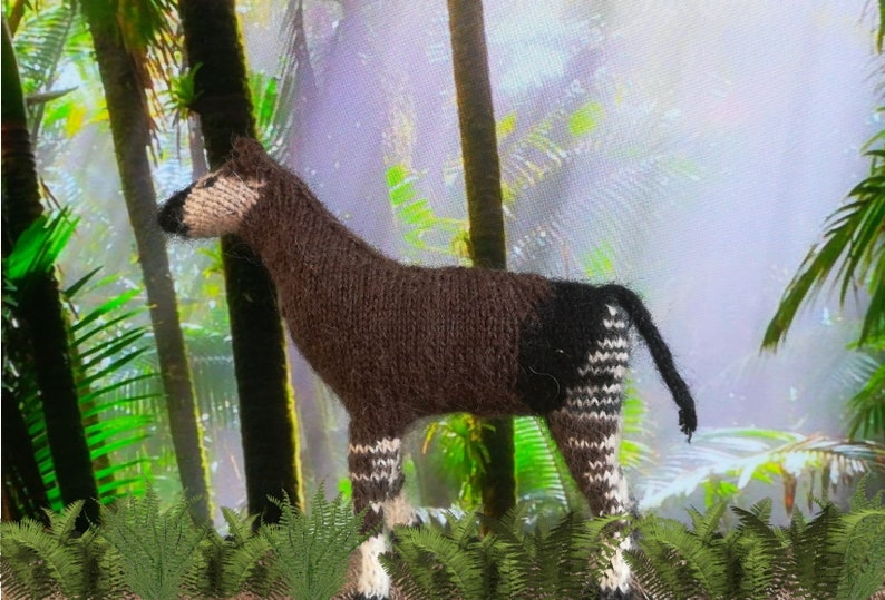 Okapi (knitting Pattern) - Etsy