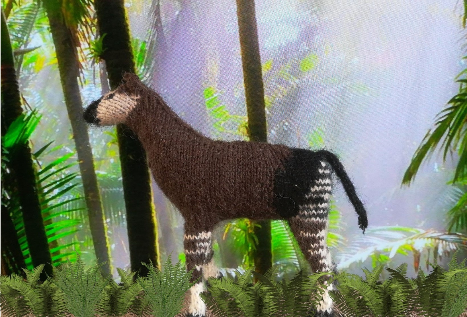 Okapi (knitting Pattern) - Etsy