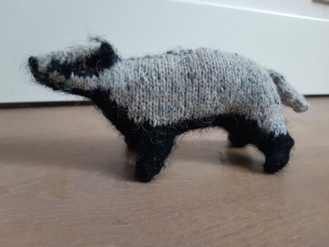 Badger (knitting Pattern) - Etsy