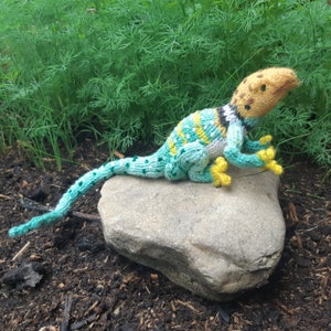 Lustrous Lizards (knitting Pattern) - Etsy