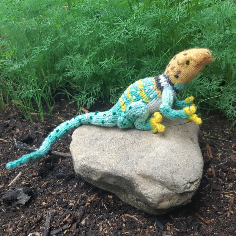 Lustrous Lizards (knitting Pattern) - Etsy
