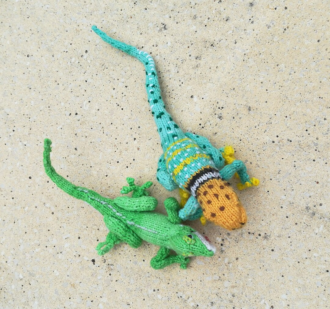 Lustrous Lizards knitting Pattern - Etsy