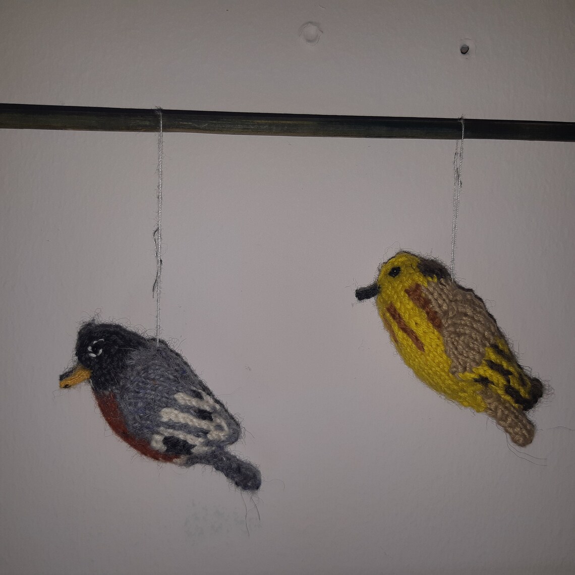 Backyard Birds knitting Pattern - Etsy
