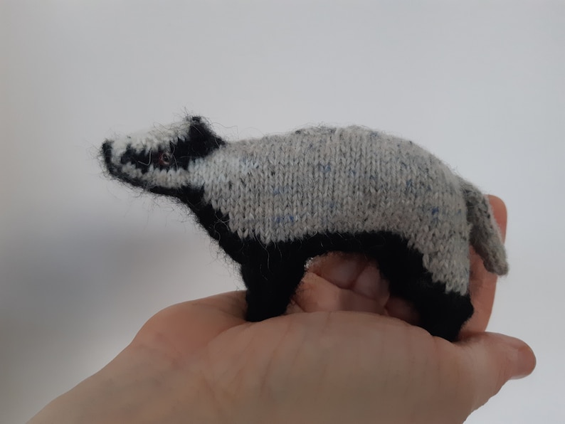 Badger knitting Pattern - Etsy