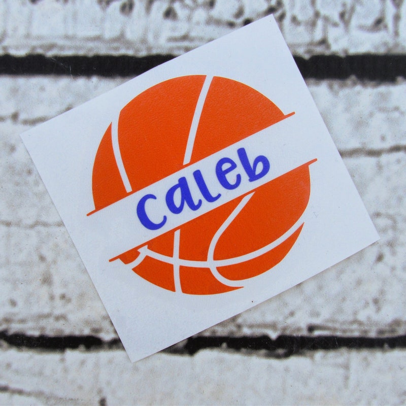 Basketball Decal - Etsy