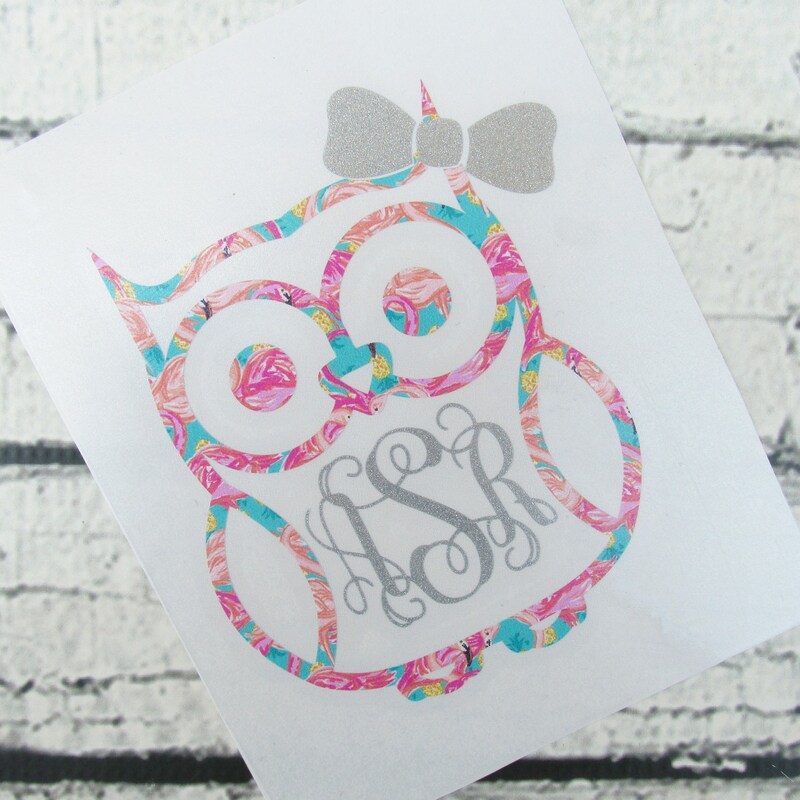 Owl Car Decal - Etsy