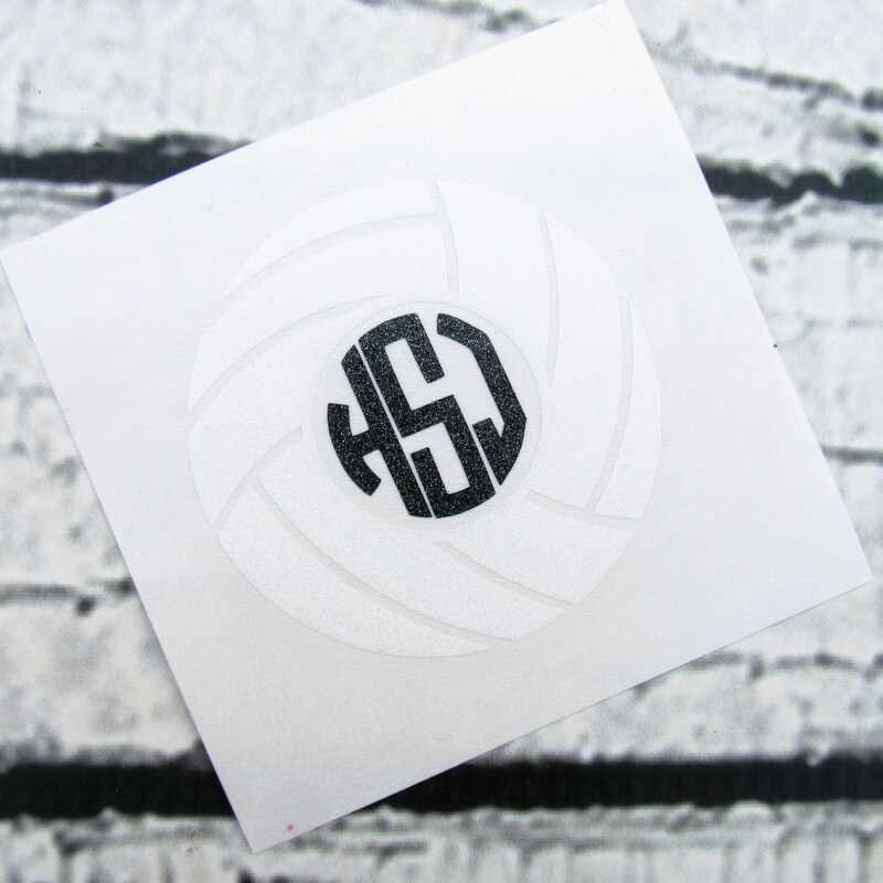 Volleyball Monogram - Etsy