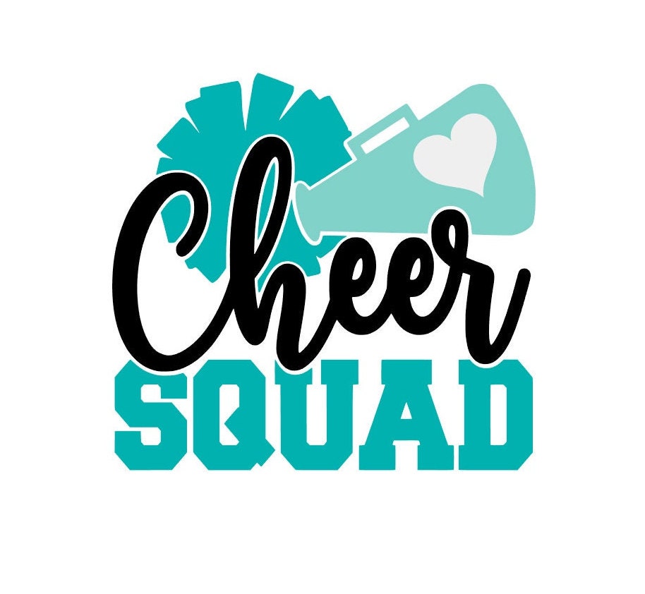 Vinyl Cheer Decal - Cheer Squad Decal - Cheerleading Vinyl Sticker ...