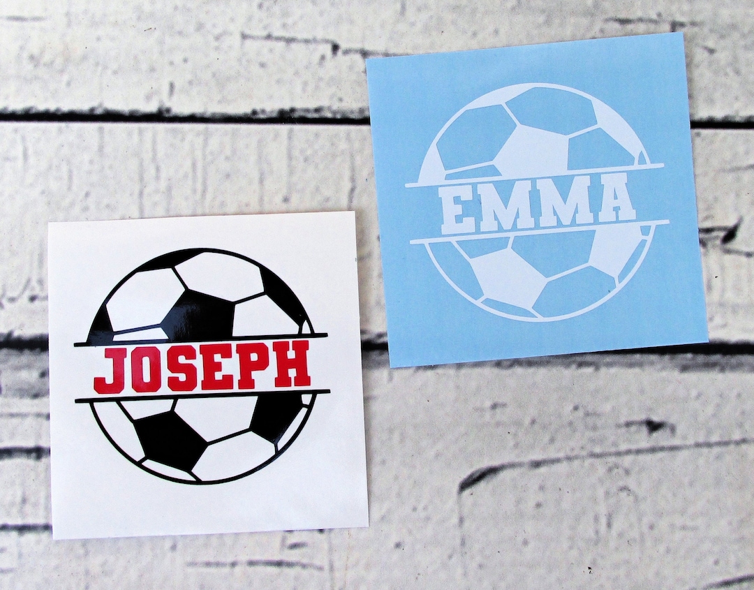 Custom Soccer Decal Soccer Ball Decal Soccer Player Decal - Etsy