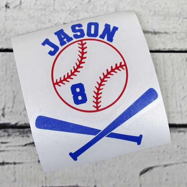 Baseball Decal - Etsy