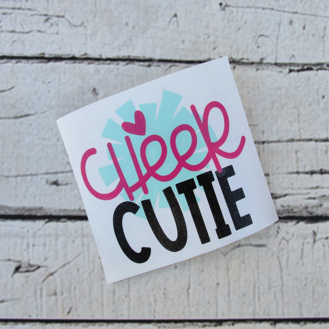 Vinyl Cheer Decal Cheer Squad Decal Cheerleading Vinyl - Etsy