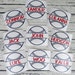 Vinyl Baseball Decal Personalized Baseball Sticker Car Decal Baseball ...