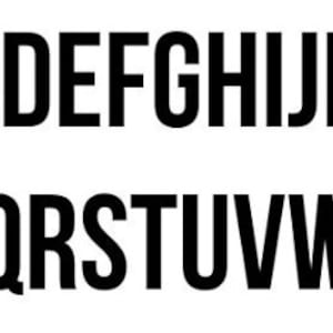 Two Letter Double Layer Initials Decal - Shadow Block Initials - Vinyl ...