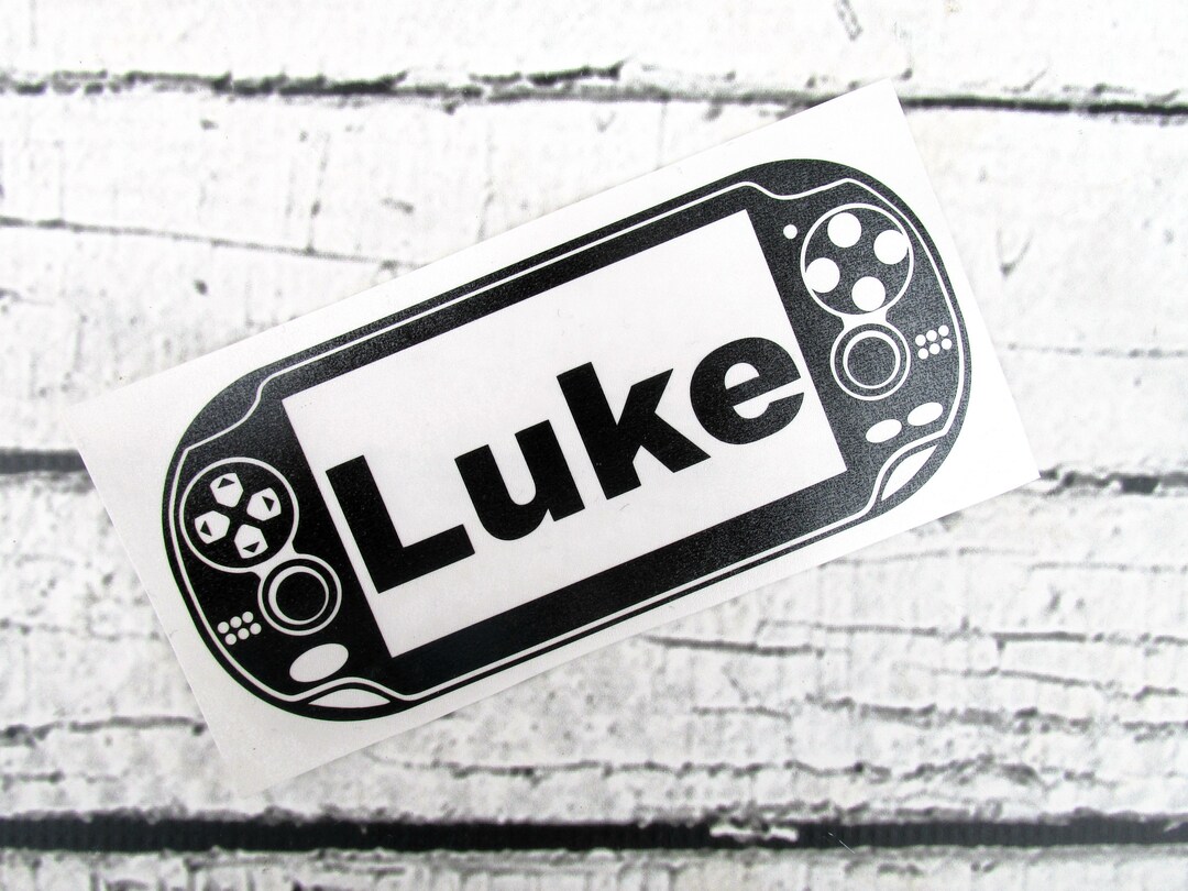 Gamer Vinyl Decal - Video Games Vinyl Decal - Personalized Vinyl Decal ...