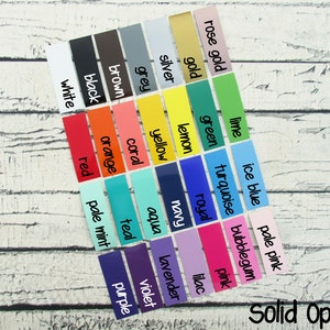 Double Layer Name | Name Decal | Double Layer Decal - Two Color Name ...