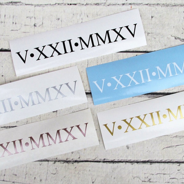 Roman Numeral Tattoo - Etsy