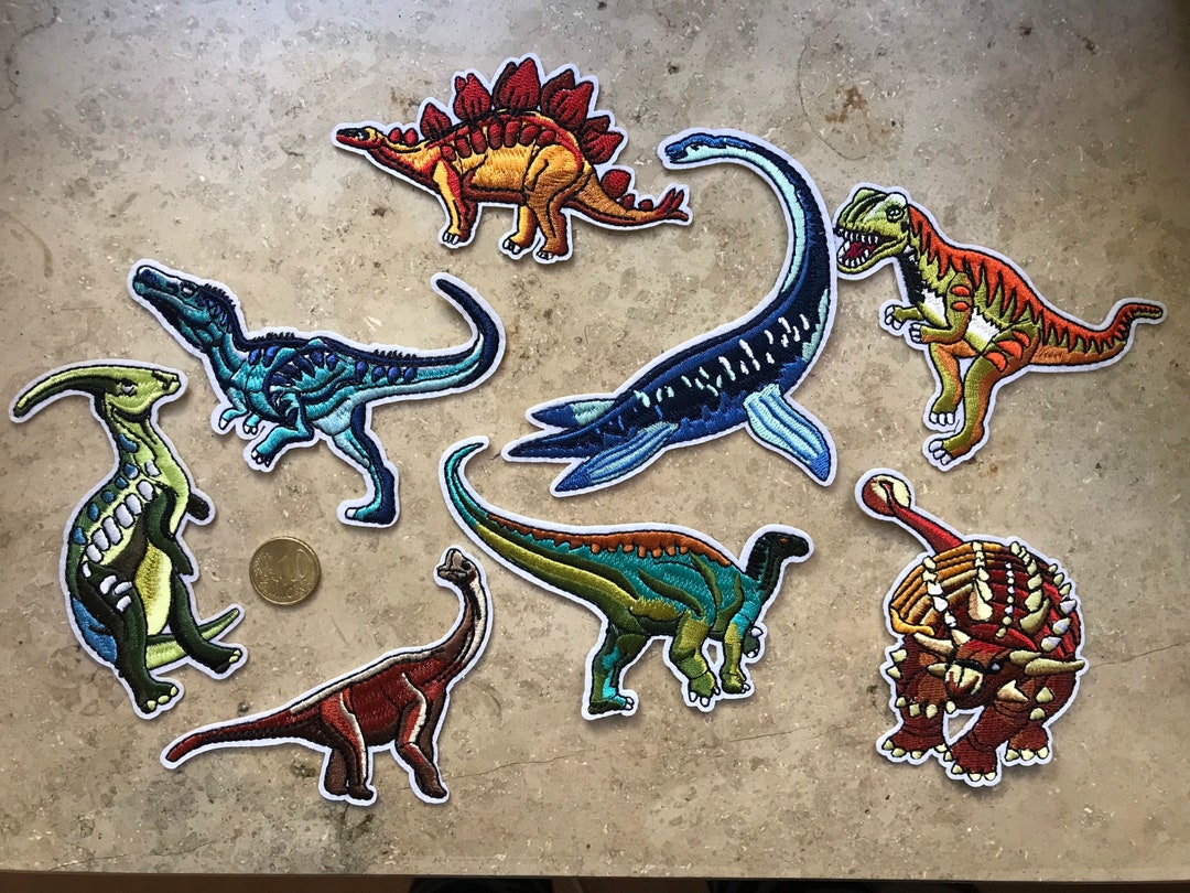 Iron on Patch Dinosaur Tyrannosaurus Rex T-rex - Etsy
