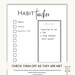 Homeschool Habit Tracker Planner | Instant Download, Planner Printables ...