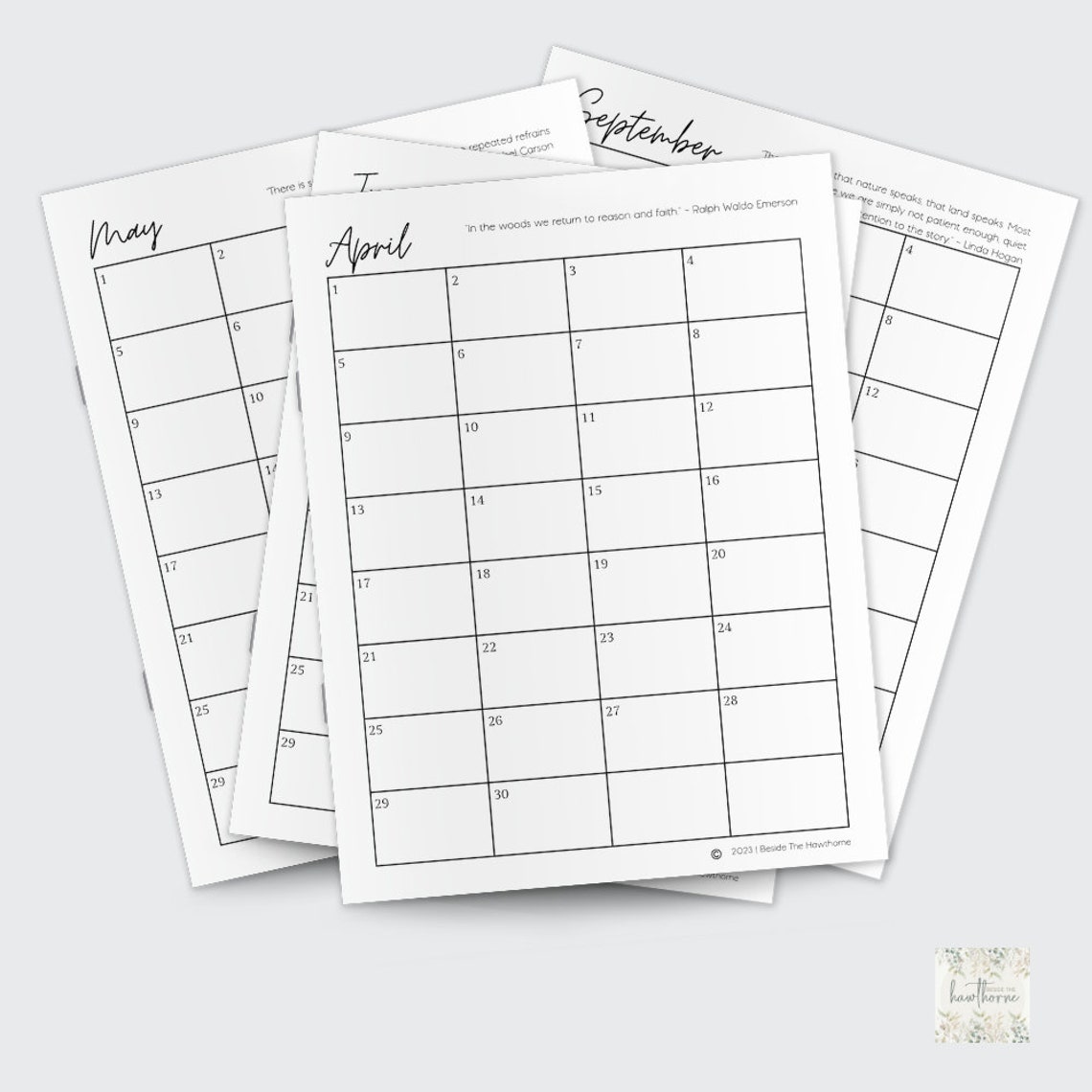 Charlotte Mason Calendar of Firsts, Nature Study, Charlotte Mason ...