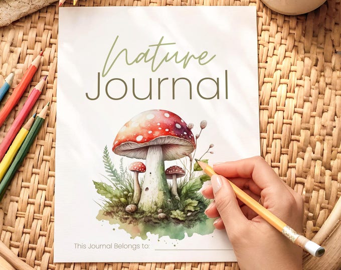 THE FOREST Nature Journal - Charlotte Mason Homeschool Printable Nature ...