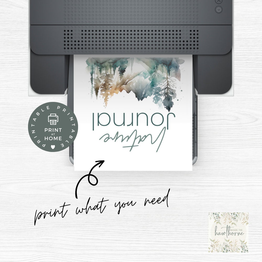 Nature Journal Cover - Mountains, Nature Study, Charlotte Mason ...