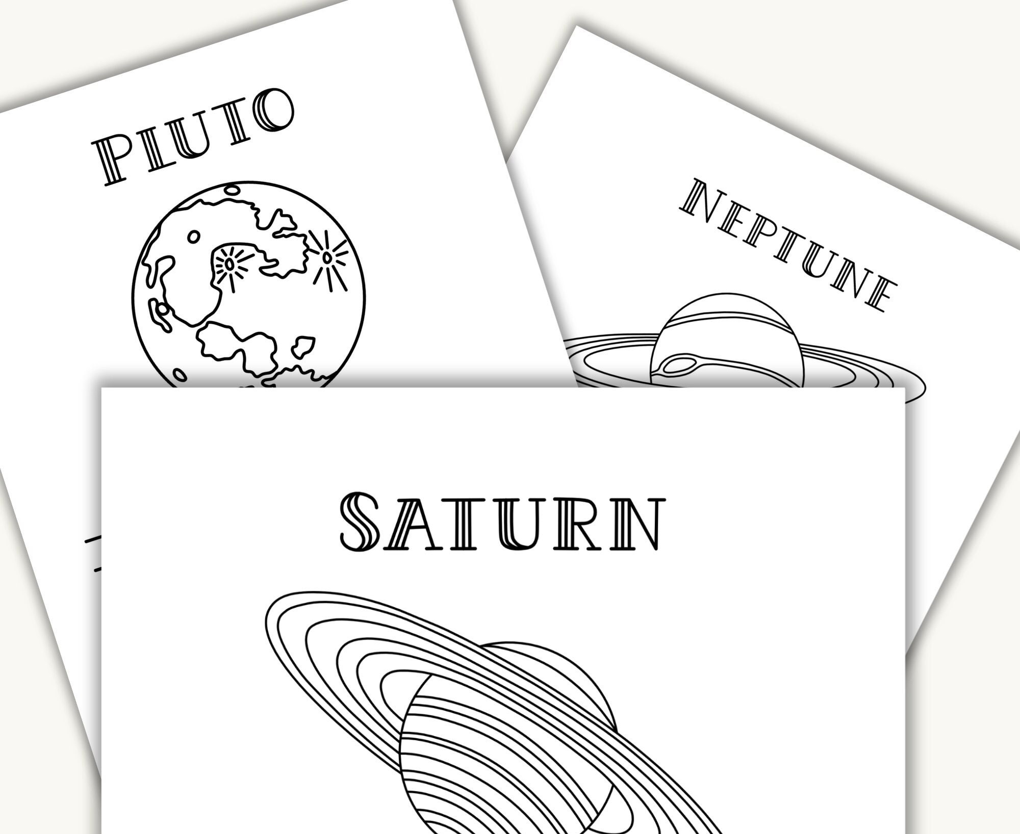 Solar System Notebooking Worksheets | Printable Science Notebook Pages ...