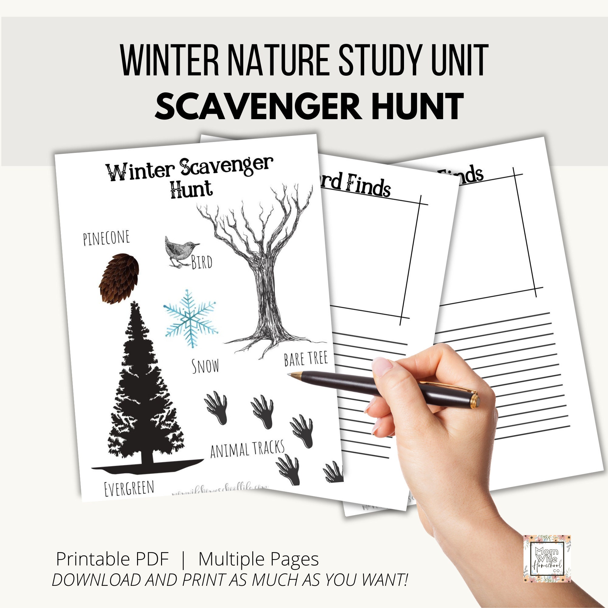 Winter Nature Study Unit | Homeschool Unit Study | Homeschooling ...
