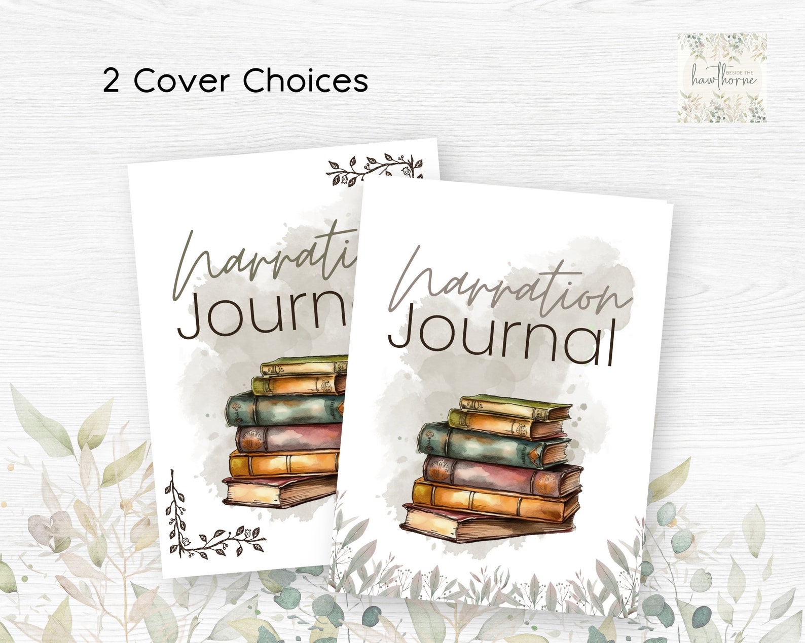 Charlotte Mason Narration Journal, Homeschool Narration Notebook ...