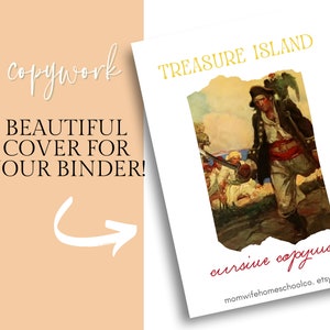 Treasure Island Cursive Copywork Cursive Handwriting Practice ...