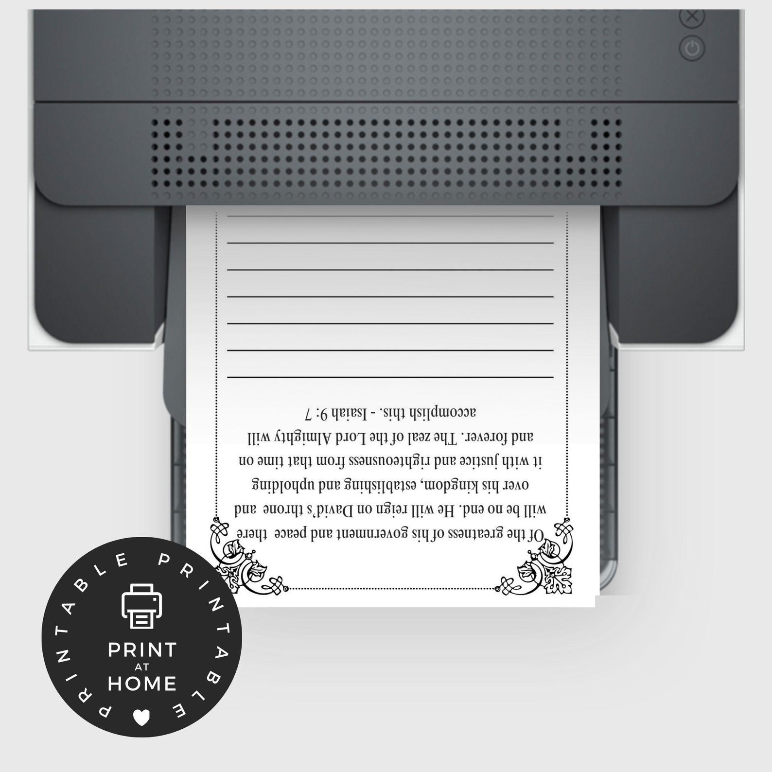 Christmas Scriptures Copywork: Print Bible Copywork | Homeschool ...