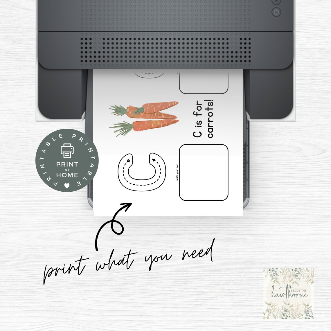 Nature Alphabet Tracing Handwriting Worksheets, Charlotte Mason ...