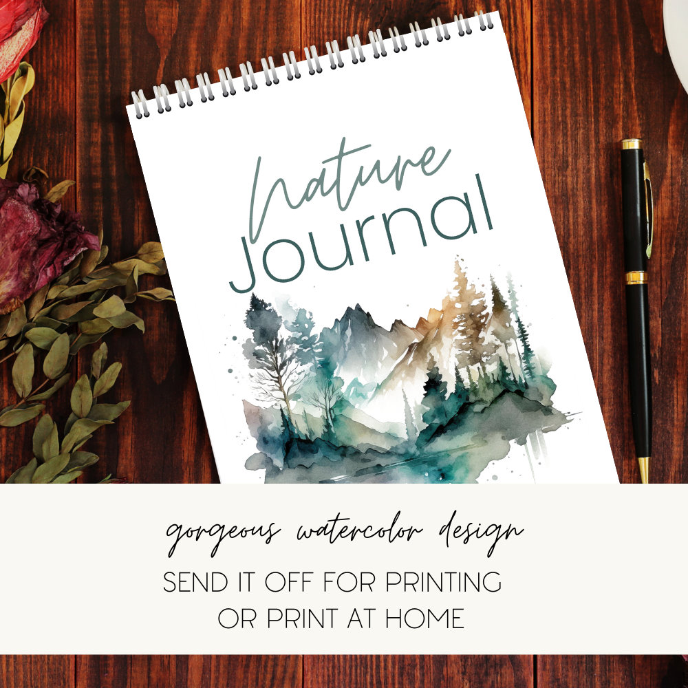 Nature Journal Cover - Mountains, Nature Study, Charlotte Mason ...