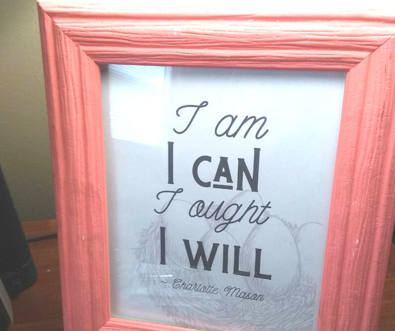 Charlotte Mason Motto Wall Art | Etsy