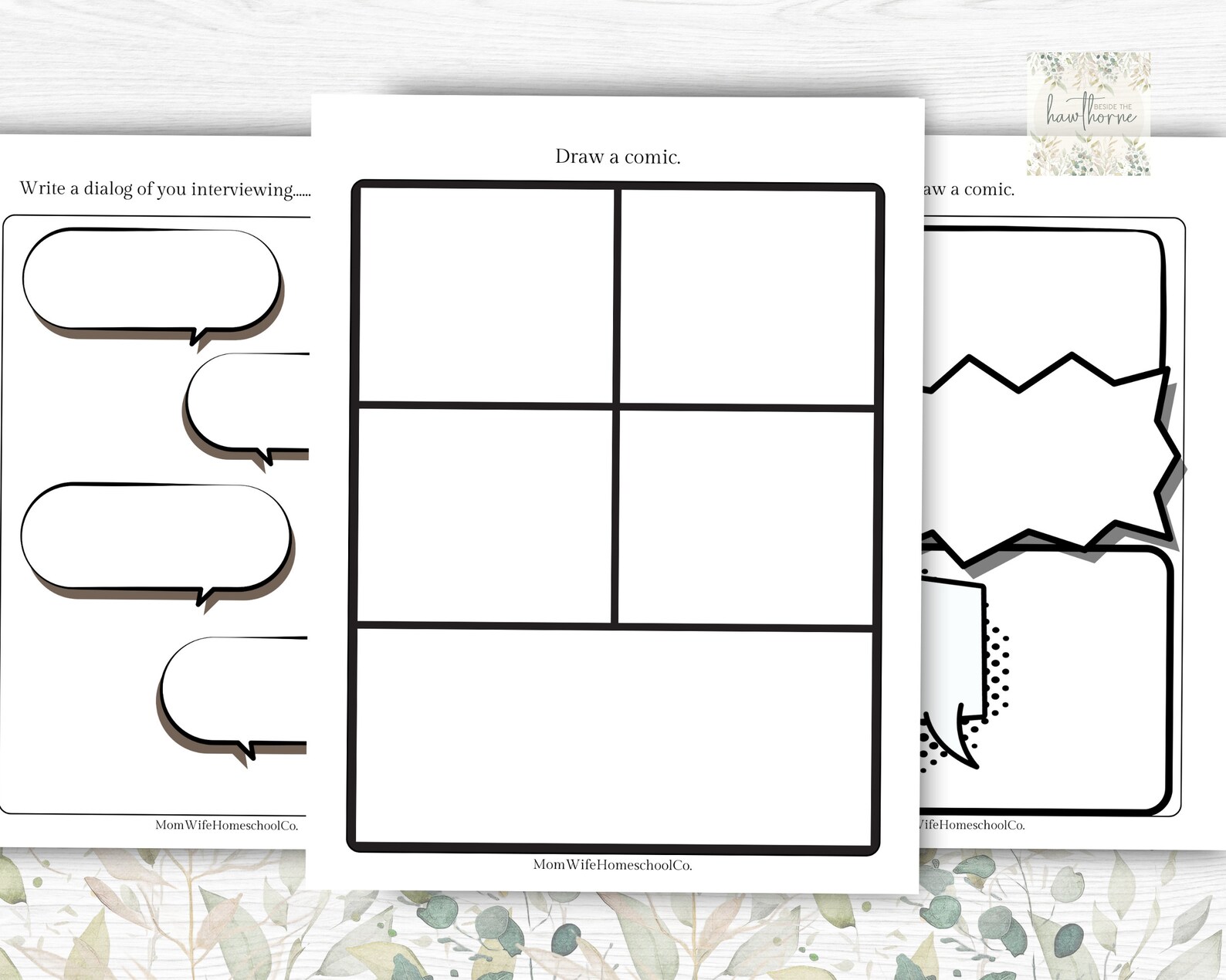 Charlotte Mason Narration Journal, Homeschool Narration Notebook ...