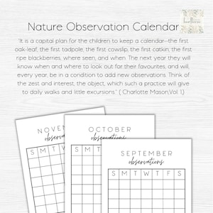 Fall Nature Study, Homeschool Printable, Life Cycle, Fall Activities ...