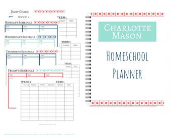 Charlotte Mason Homeschool Planner | Etsy