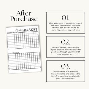 Homeschool Morning Basket Planner | Instant Download, Planner ...