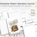 Charlotte Mason Narration Journal, Homeschool Narration Notebook ...