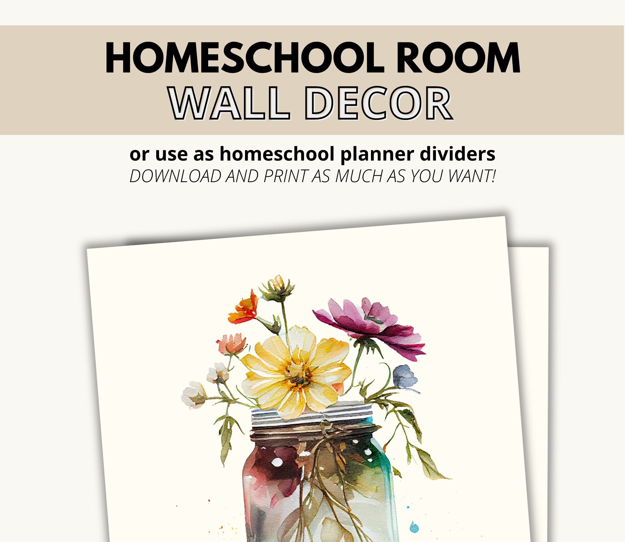 Charlotte Mason Quote Wall Art for Homeschoolers | Charlotte Mason ...