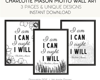 Charlotte Mason Wall Art - Etsy