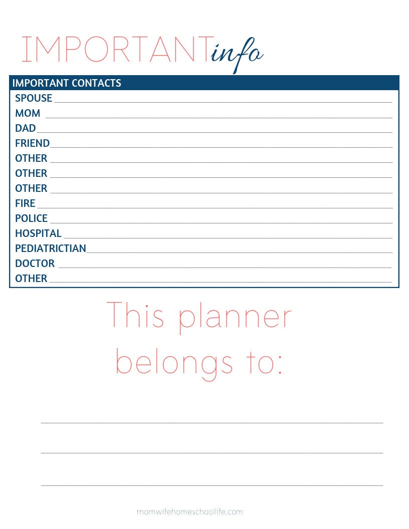 Charlotte Mason Homeschool Planner | Etsy