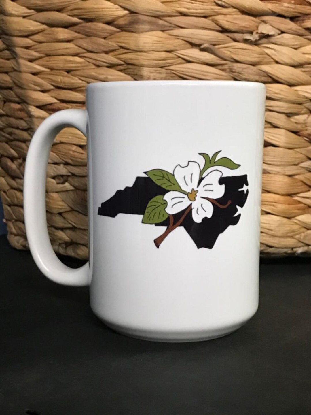 NC Dogwood Mug - Etsy
