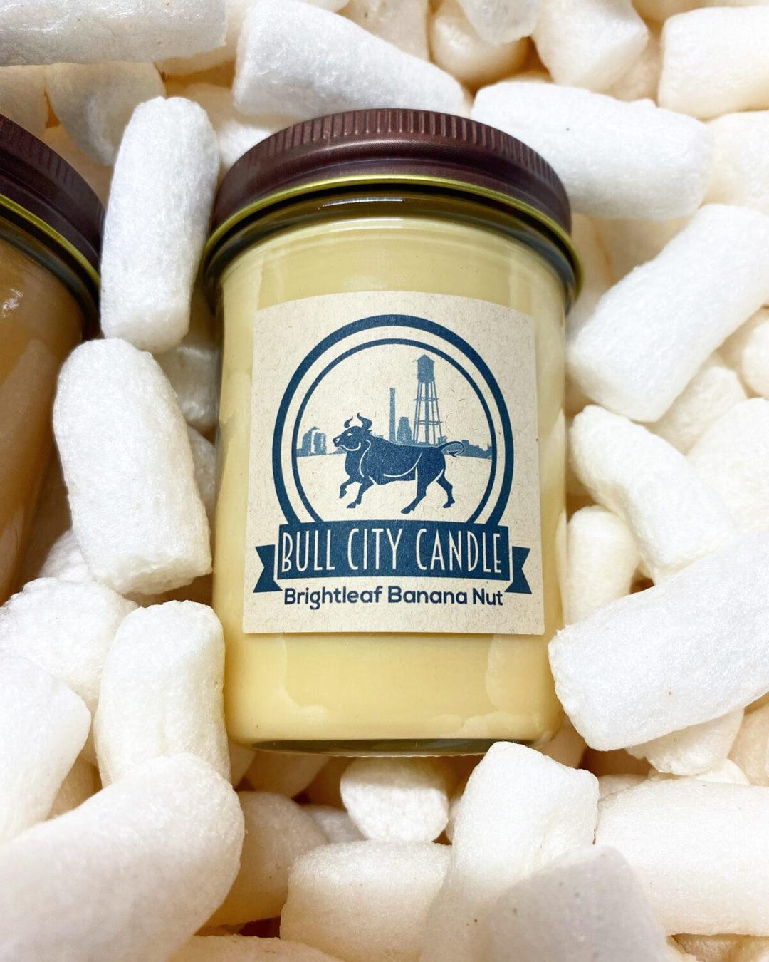 Bull City Candle - Brightleaf Banana Nut - Etsy