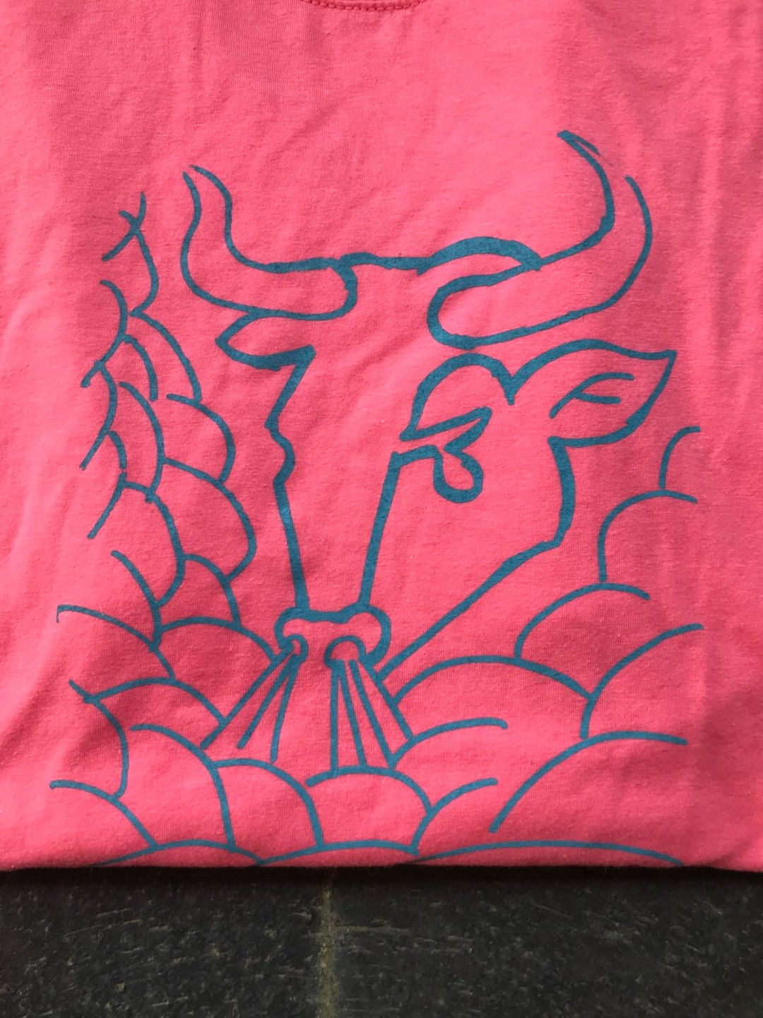 Snorting Bull T-shirt - Etsy