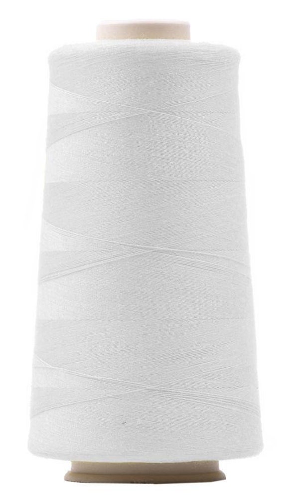 4 X Overlock Yarn White Sewing Thread Overlock 3000 Yard | Etsy