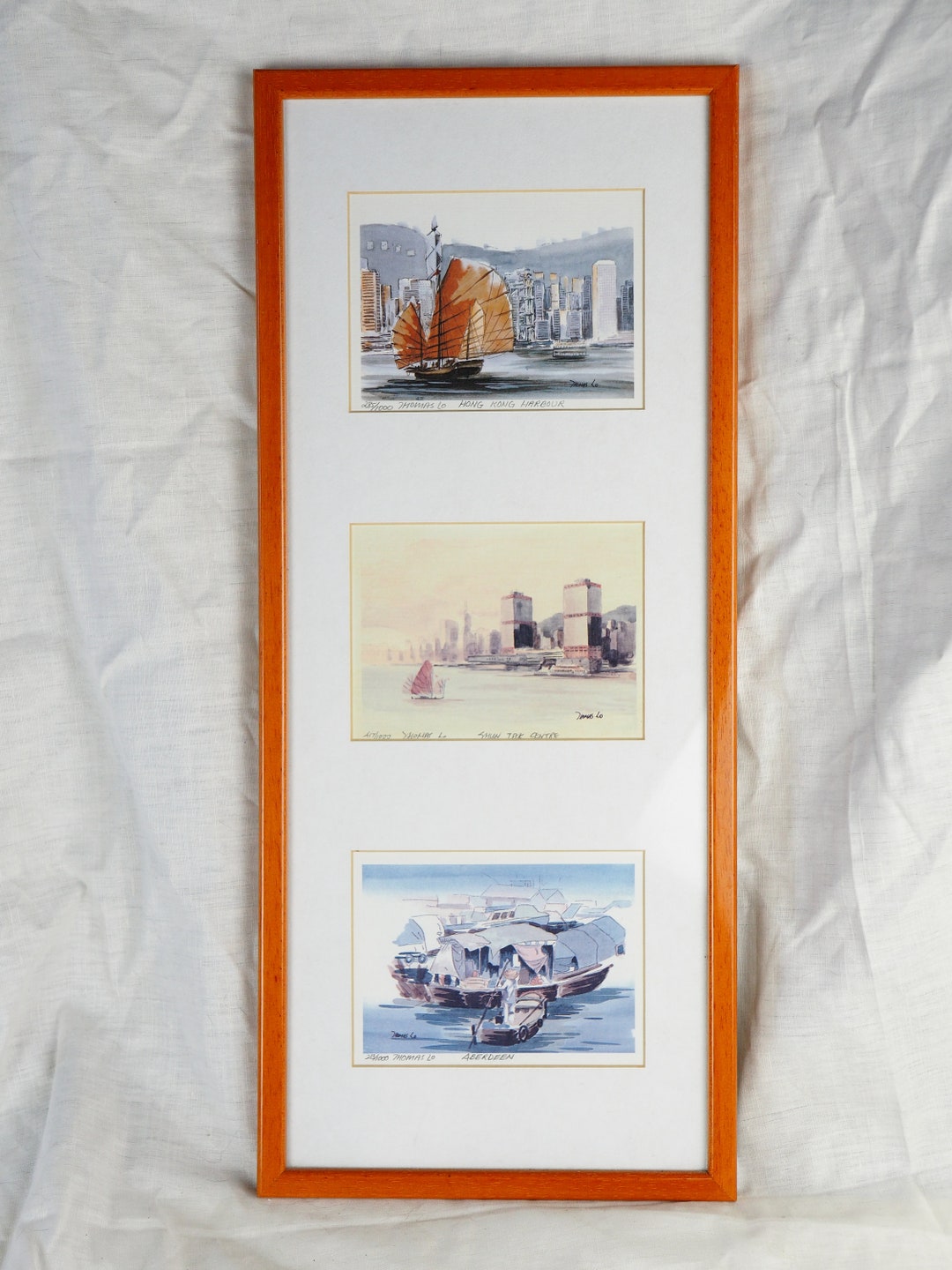Three Views of Hong-kong Limited Signed Edition, Thomas Lo - Etsy